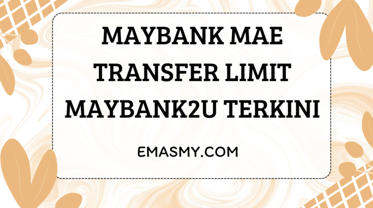 Maybank MAE Transfer Limit Maybank2u Terkini - EmasMy.Com